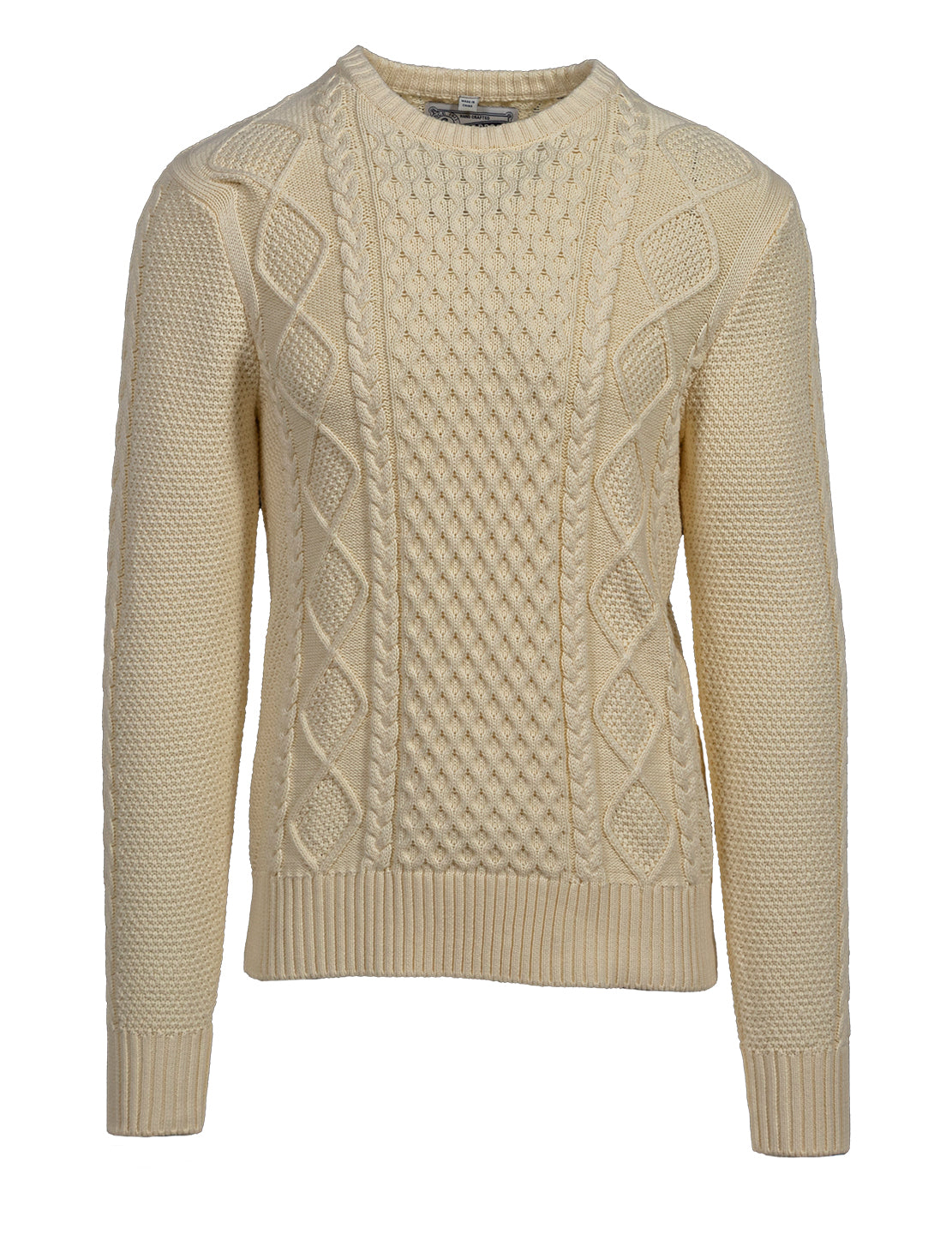SW2305 - Cotton Cableknit Sweater – Schott N.Y.C.