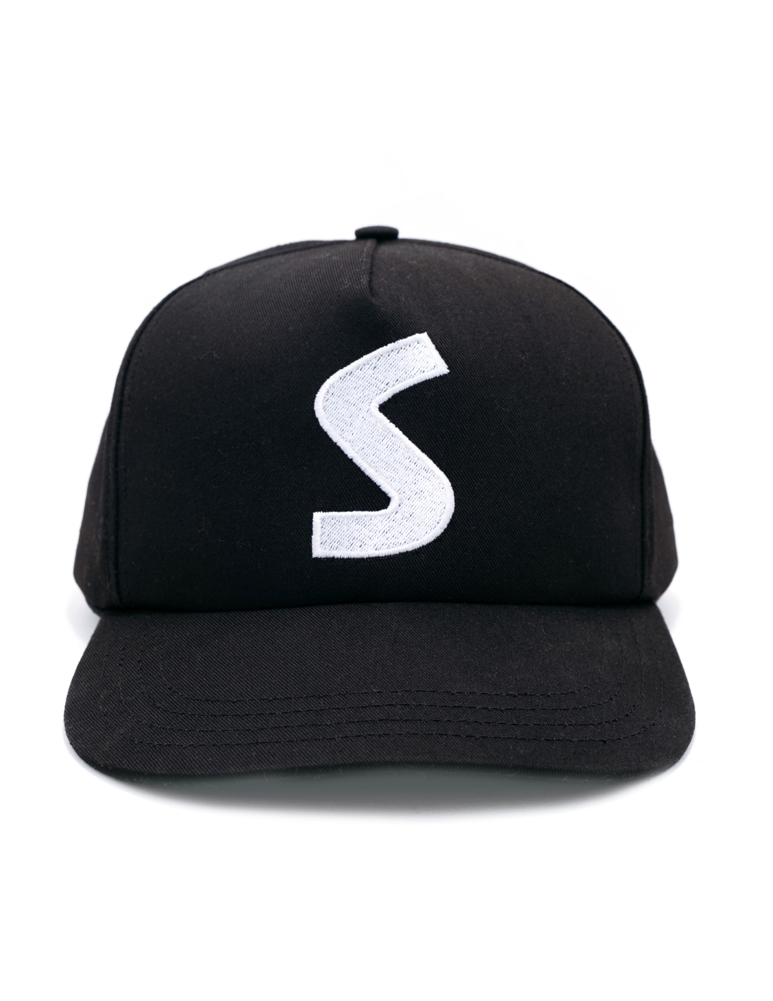HS1 - Black hat with S embroidery – Schott N.Y.C.